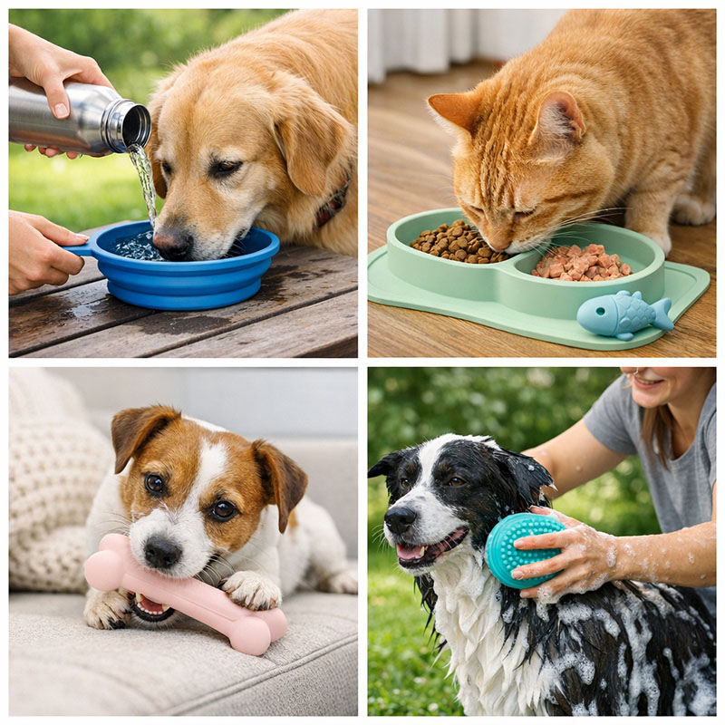Why Food-Grade Silicone Is the Best Material for Pet Products - Custom ...